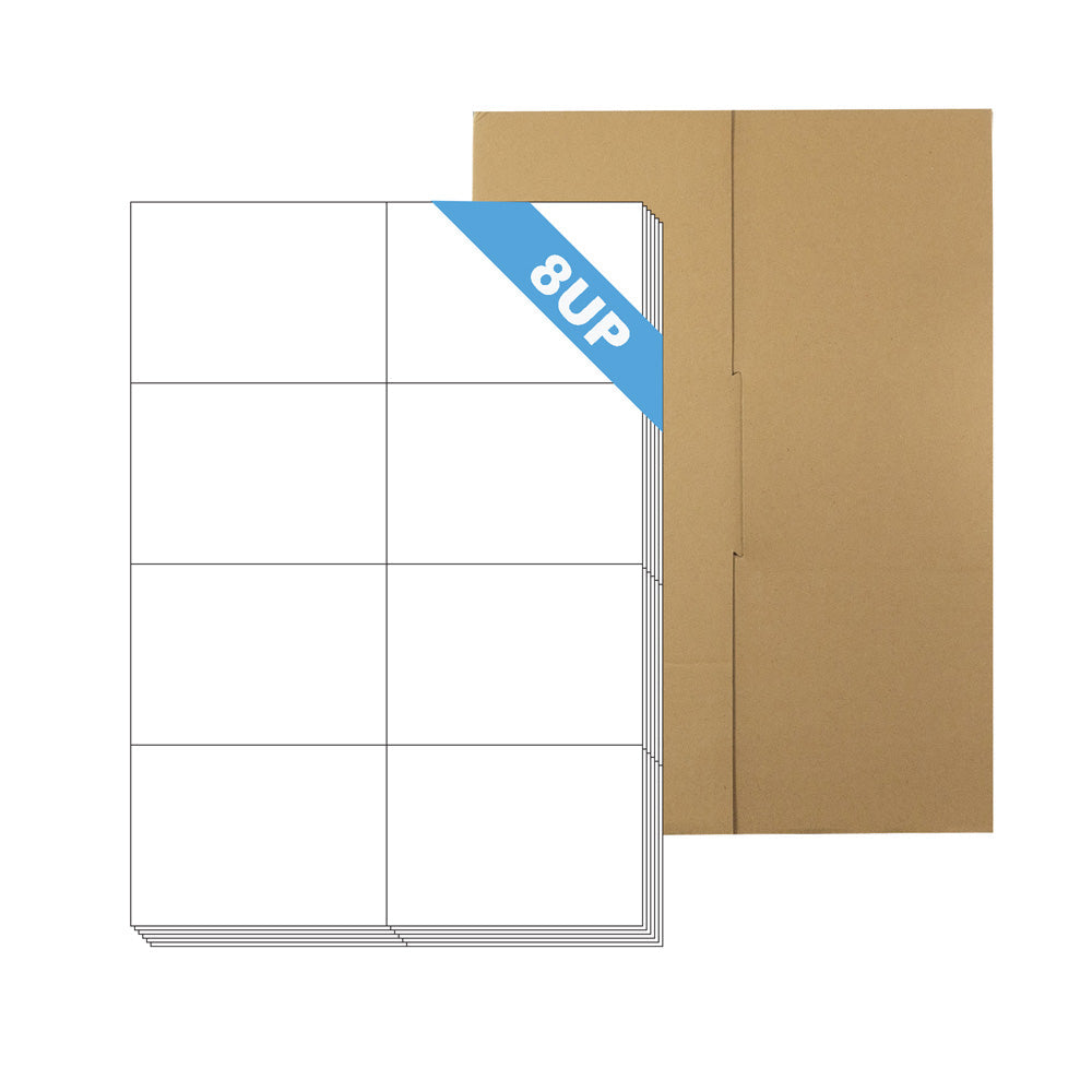A4 Format Rectangle Labels 105 x 74 mm 8 Labels Per Sheet-100 Sheets ...