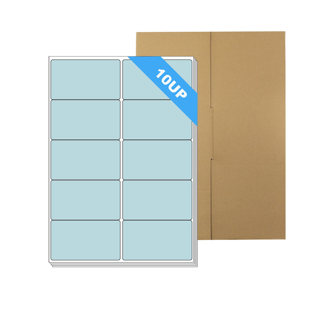 Convenient A4 Format Light Blue Labels for Organization – Blumax