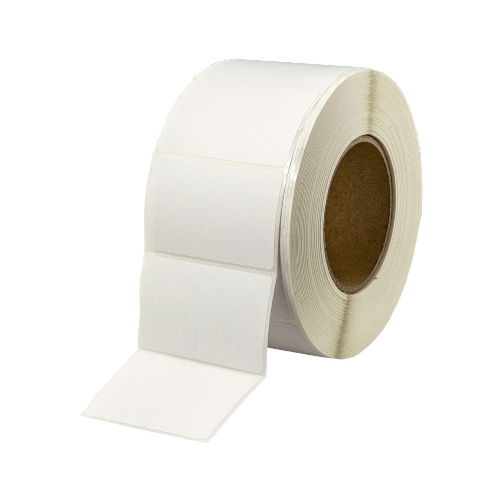 76mm x 48mm Thermal Transfer Permanent Label, 2000 Labels Per Roll, 76 ...