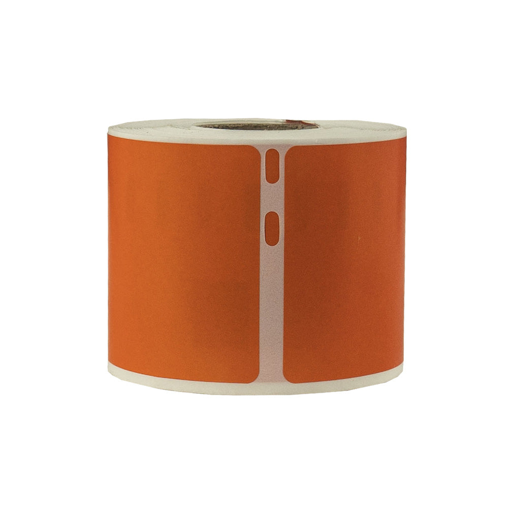 Essential Orange Labels Compatible with Dymo 99014 – Blumax